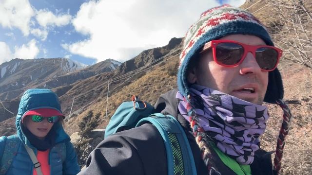Идем с озера Тиличо (5000 метров над уровнем моря), Непал