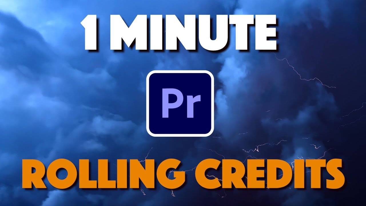 Как добавить переходящие финальные титры в Premiere Pro 2025