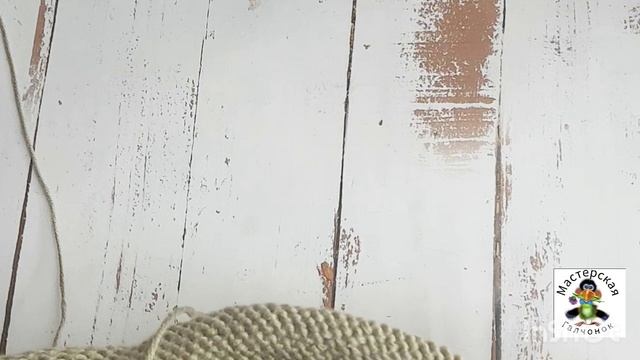 Начало вязания рукава без дырок.