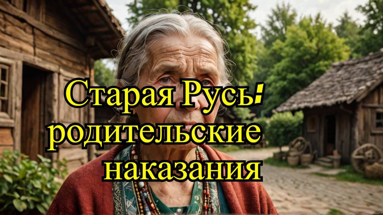 А вы знали как наказывали родителей "старой девы" в древней Руси?