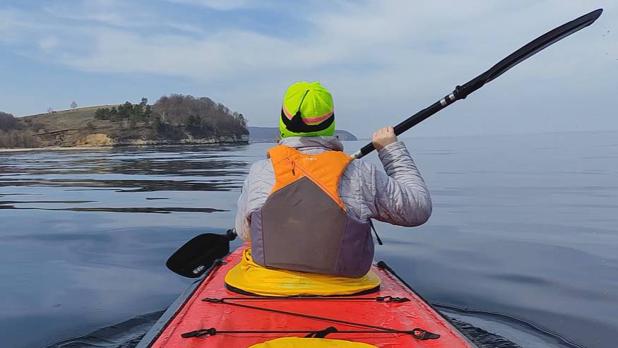 Весна на Усинском кургане
