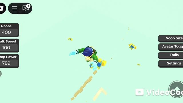 Челлендж с нубами в Roblox