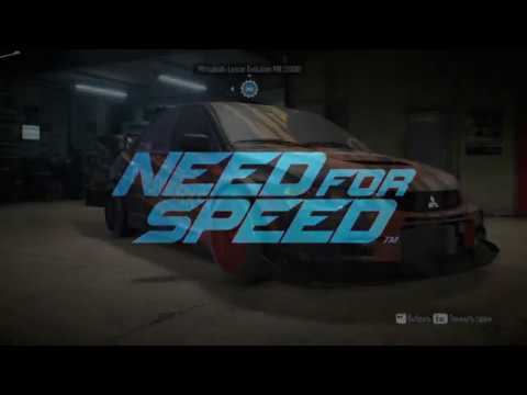 Need for Speed 2015 - Дрифт настройки на Mitsubishi Lancer Evo MR (2008)