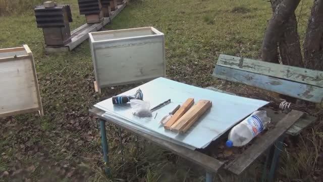 Чехлы из б/у  поликарбоната  для ульев "Удав"