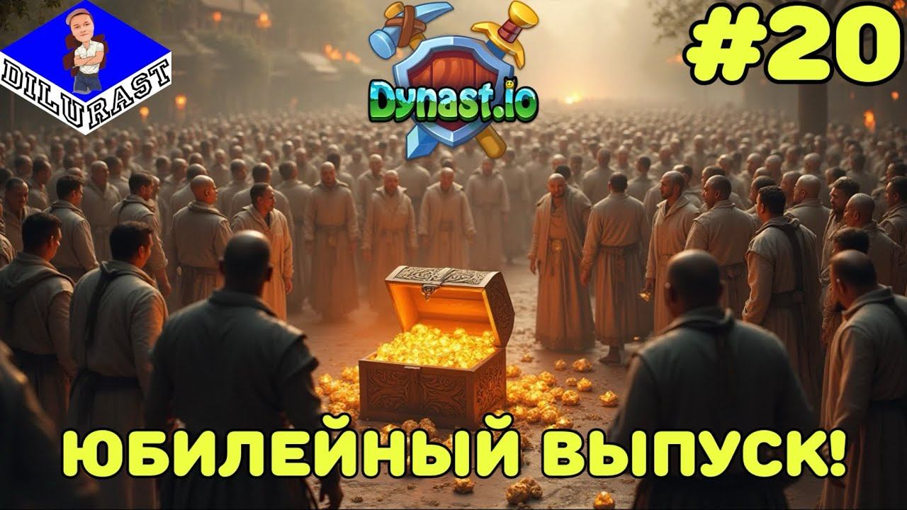 Dynast.io #20 ИГРОВОЕ ШОУ! ЮБИЛЕЙНЫЙ ВЫПУСК! ВИДЕОИГРА ОНЛАЙН! GAMEPLAY! ИГРОВОЙ КАНАЛ Dilurast
