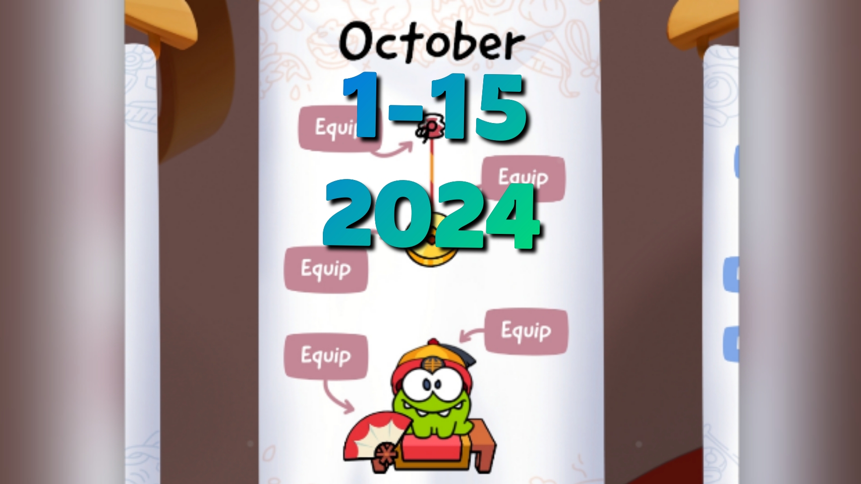 Cut the Rope Daily. October 1-15   2024