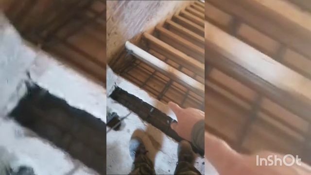 Монолитная лестница.