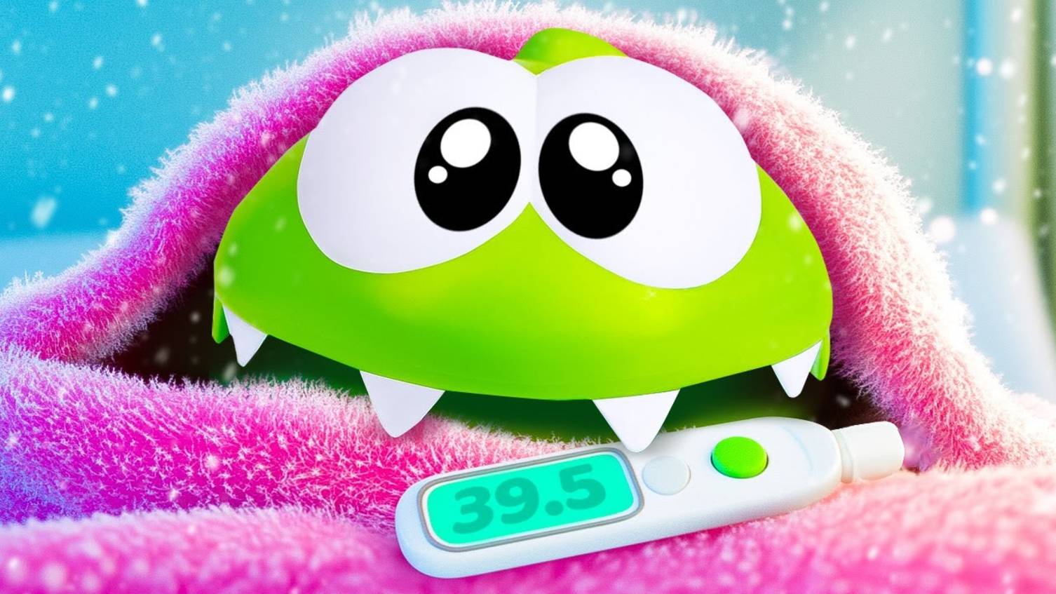 Ам Ням сбежал на улицу! Приключения в песочнице и видео про игрушки для малышей