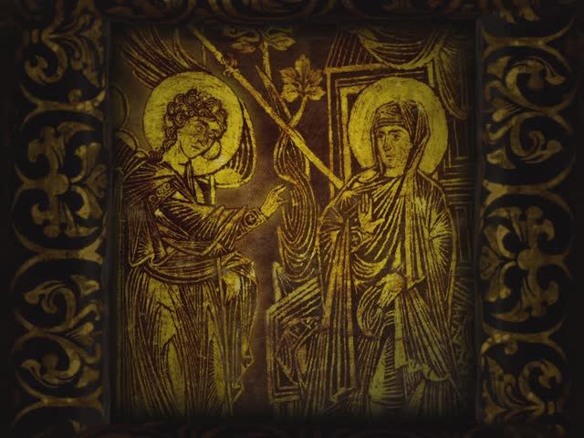 «БЛАГОВЕЩЕНИЕ ПРЕСВЯТОЙ БОГОРОДИЦЫ» из цикла «Двунадесятые праздники»