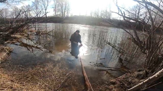 Поймали карася больше Максика! 😮 #батя