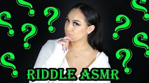 Anyastja ASMR Riddles To Give You Tingles
