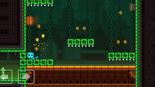 Прохождение Geometry Dash. The Tower. Вторая дверь