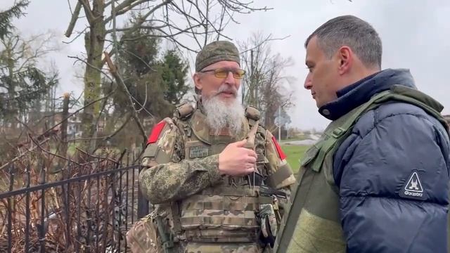 Так сейчас выглядят сёла Погребки и Малая Локня Суджанского района Курской области (2025.04.06)