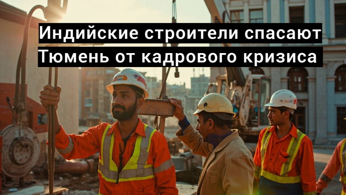 Индийские строители спасают Тюмень от кадрового кризиса