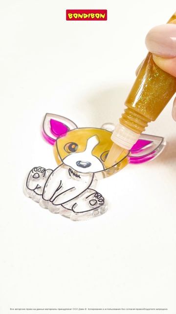 Поделки Витражи Домашние питомцы #Shorts,#bondibon,#длядетей,#развивающая