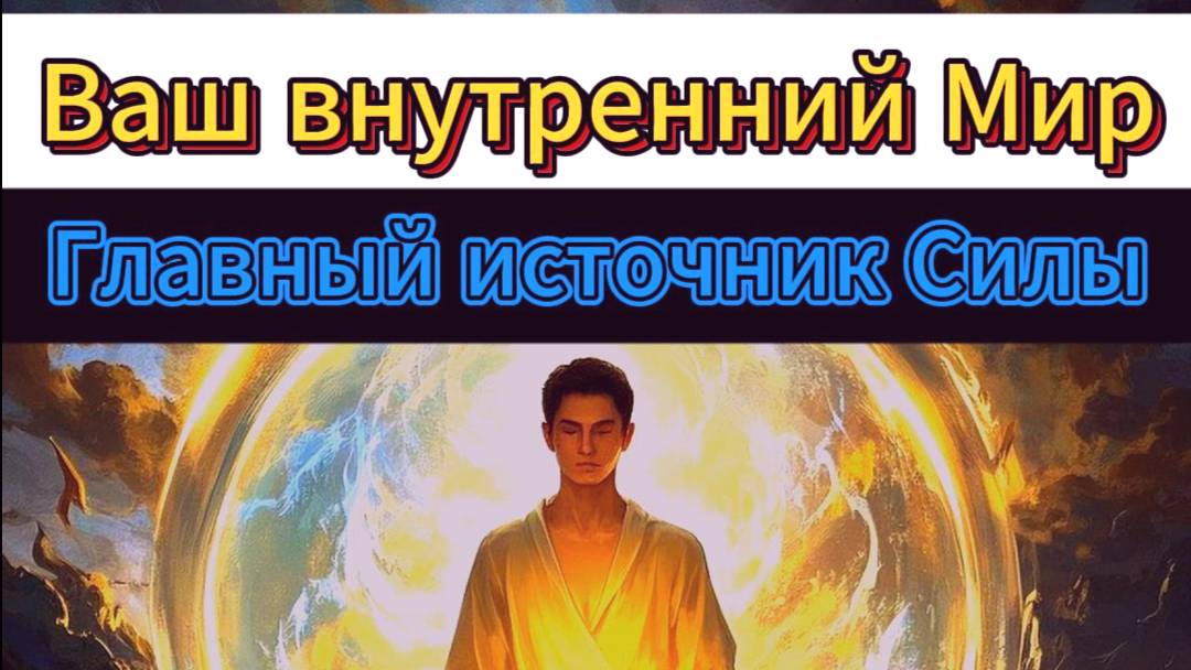 Ваш внутренний Мир - главный источник Силы