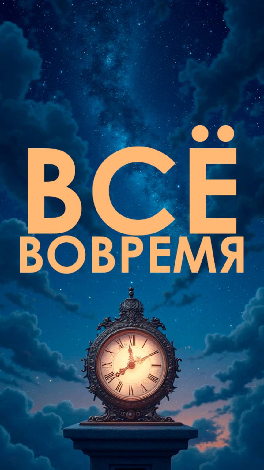 Всё вовремя.
