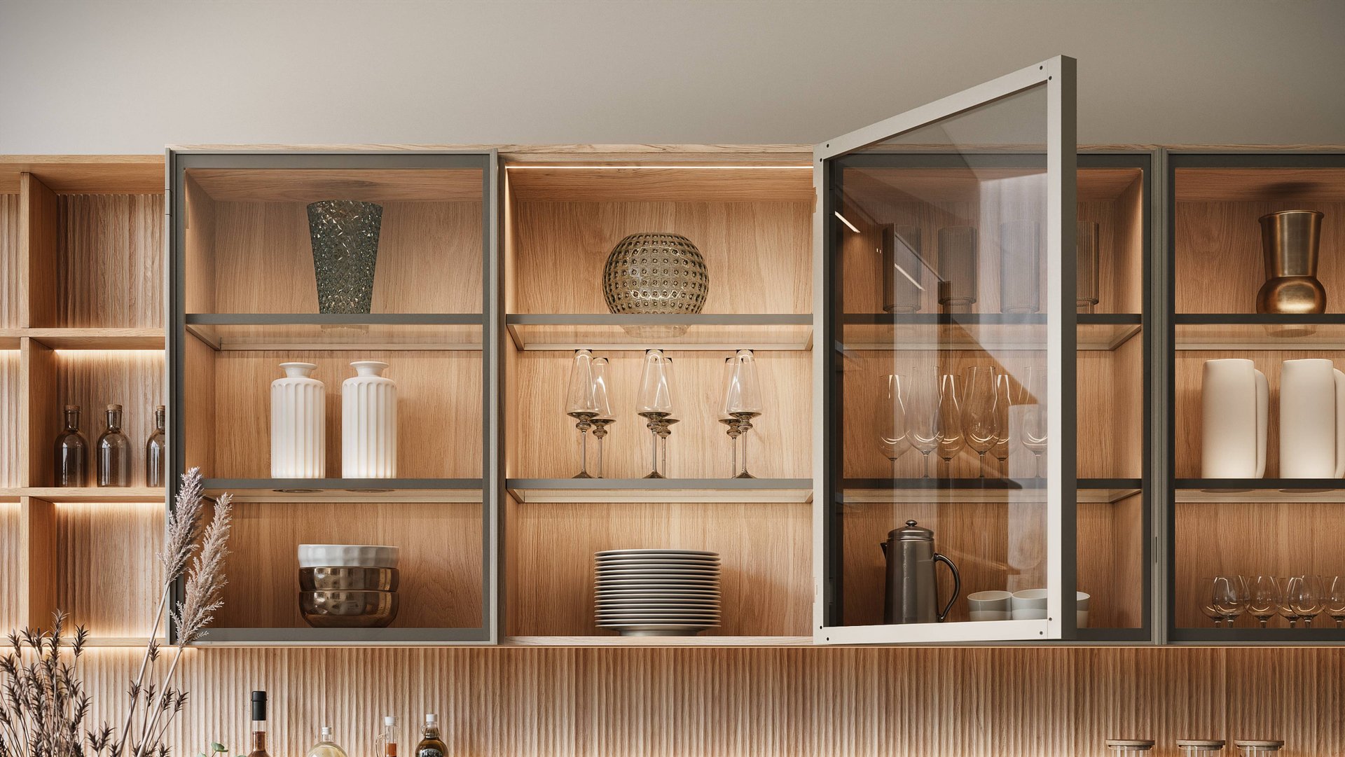 Световая полка Moonlight