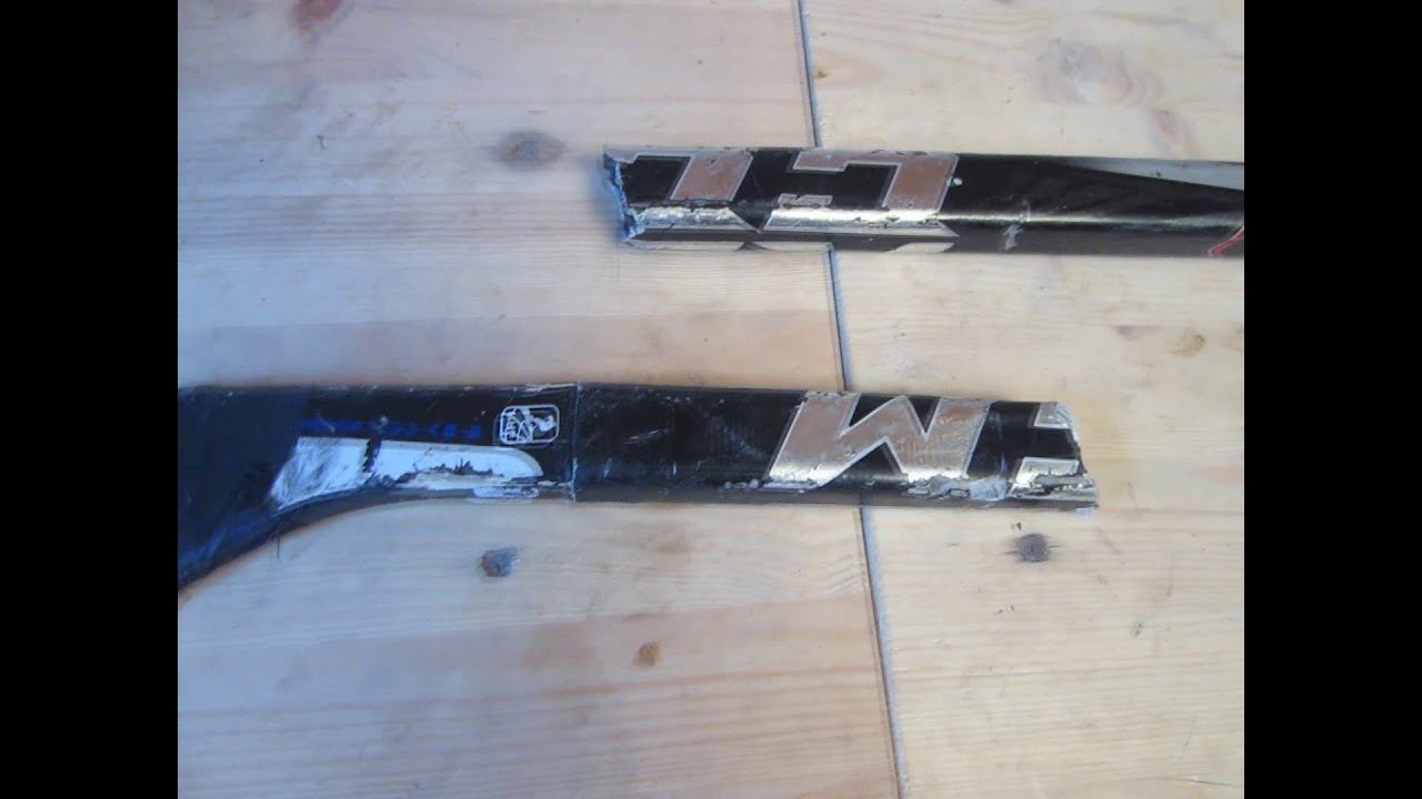 Хоккей. Ремонт хоккейной клюшки своими руками.