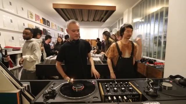 Yoyaku instore session with Satoshi Tomiie b2b Tomoki Tamura