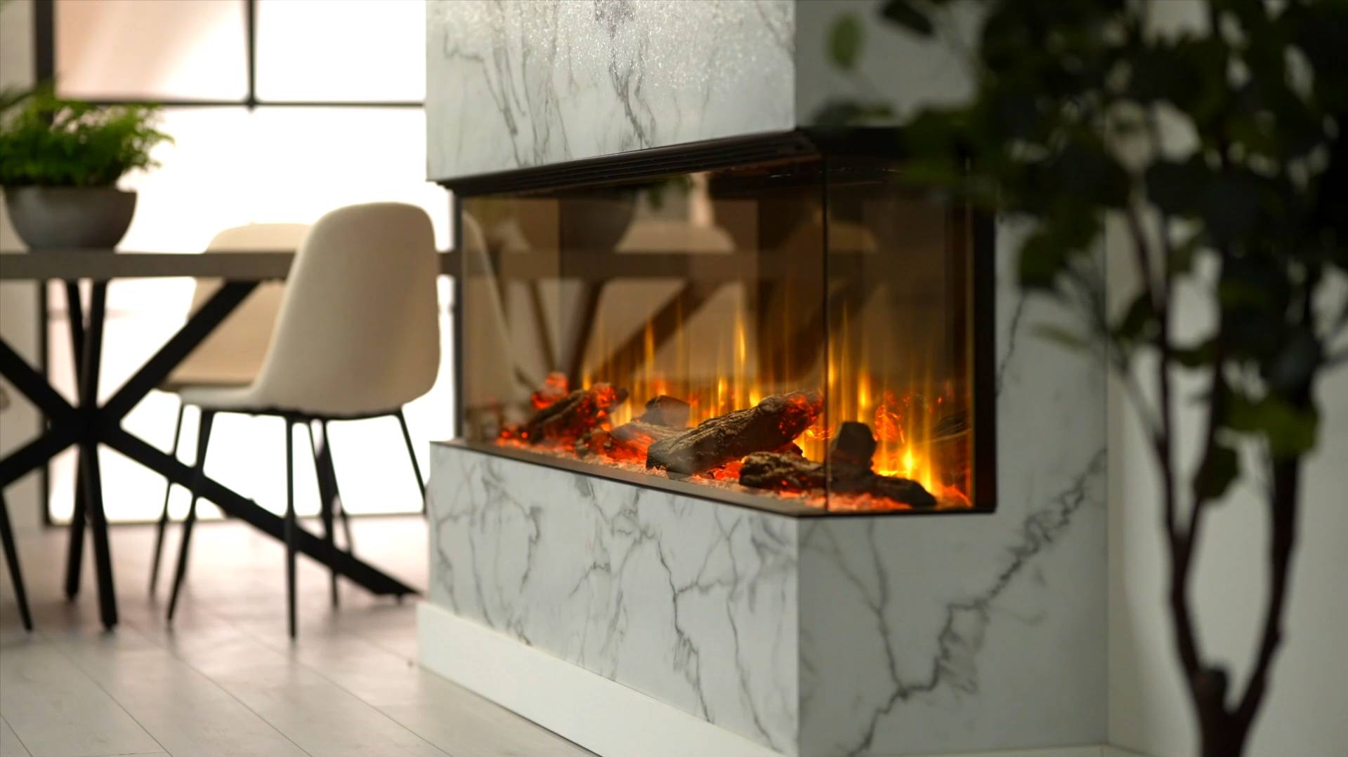 Линейные электрокамины Ignite Ultra от Dimplex