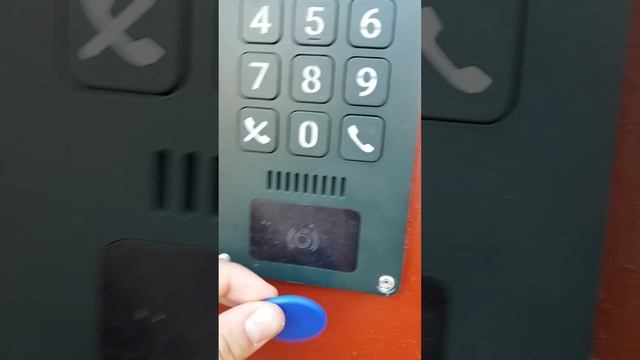 новый домофон.