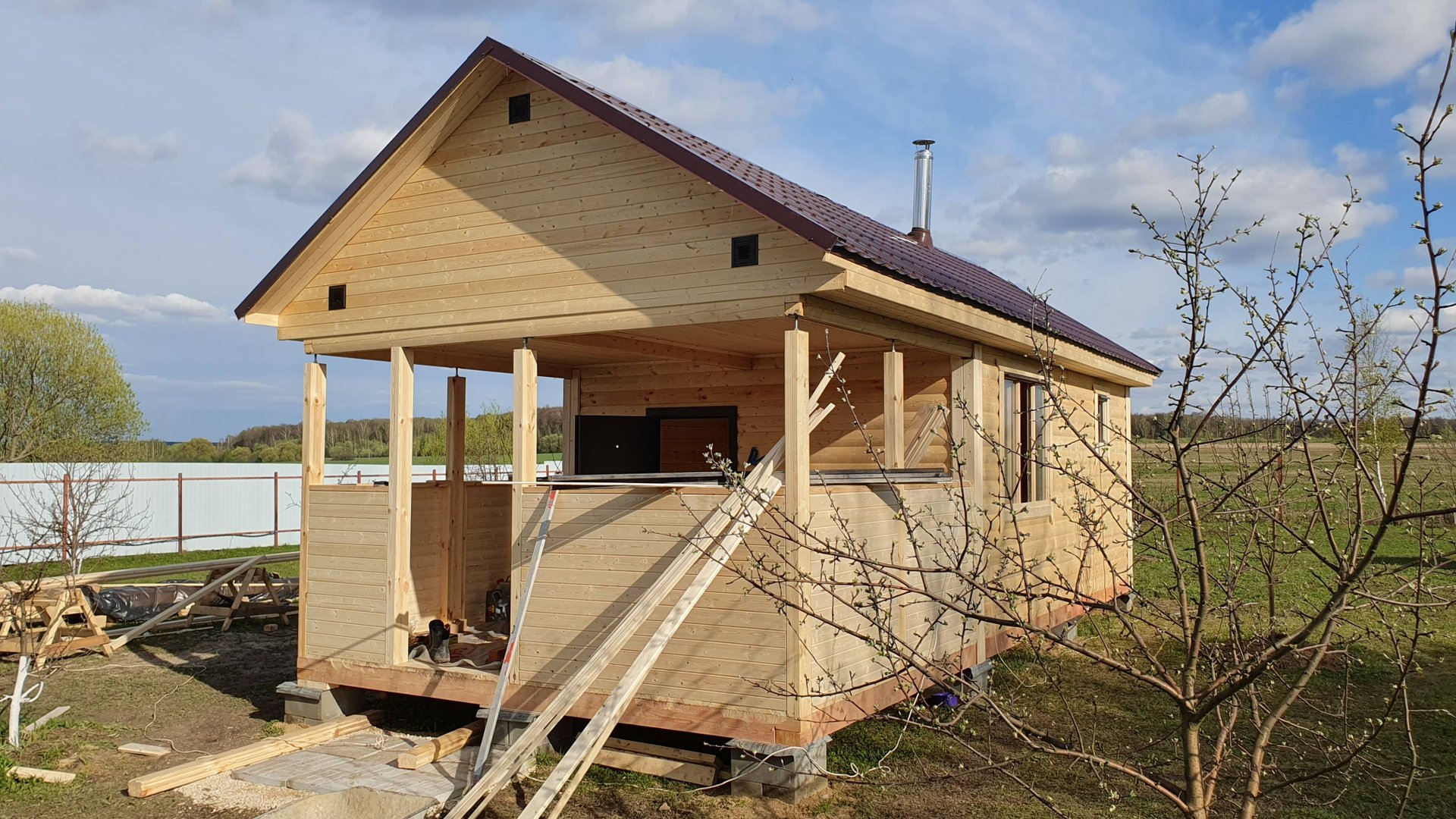 Заказ-Дом.рф - очередной контроль нашего объекта - строительство на заказ бани под ключ из Пестово