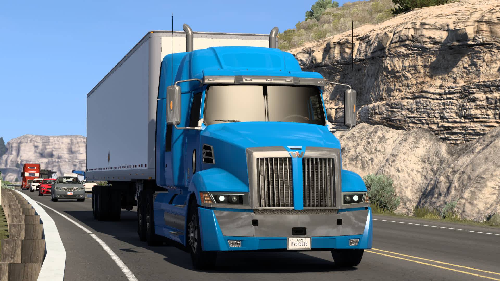 269 / ATS 1.54 / Western Star 5700 / динамит в Неваду.