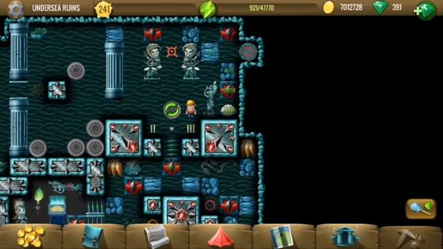 Подводные руины - Undersea Ruins - #2 Кронос - Diggy's Adventure