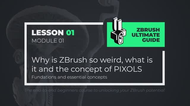 1-1 Why is Zbrush so Weird and the Concpt of the PIXOL
