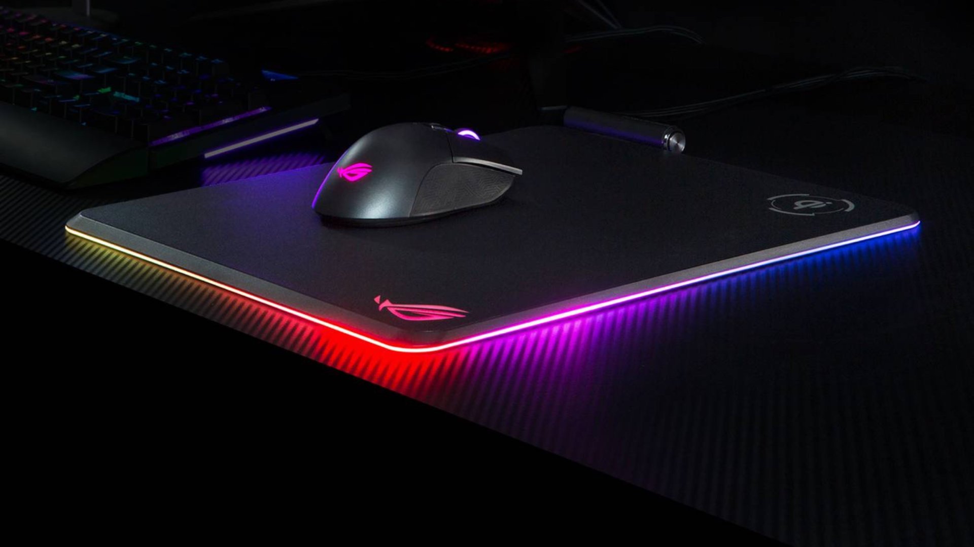 ASUS ROG BALTEUS QI 🎮 | Распаковка и обзор премиального игрового коврика с беспроводной зарядкой