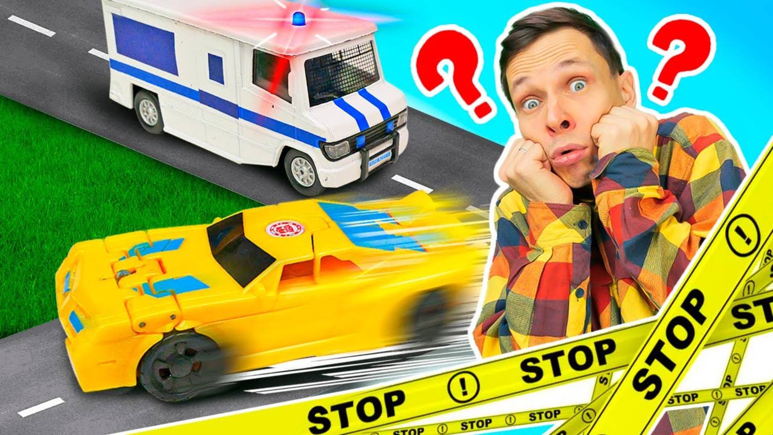 БАМБЛБИ СЛОМАЛСЯ?!  Чиним робота в автомастерской! Трансформеры в видео для мальчиков