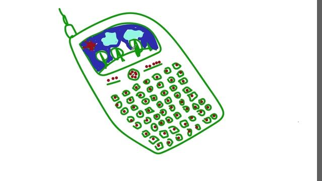 Рисуем мобильничек часть71