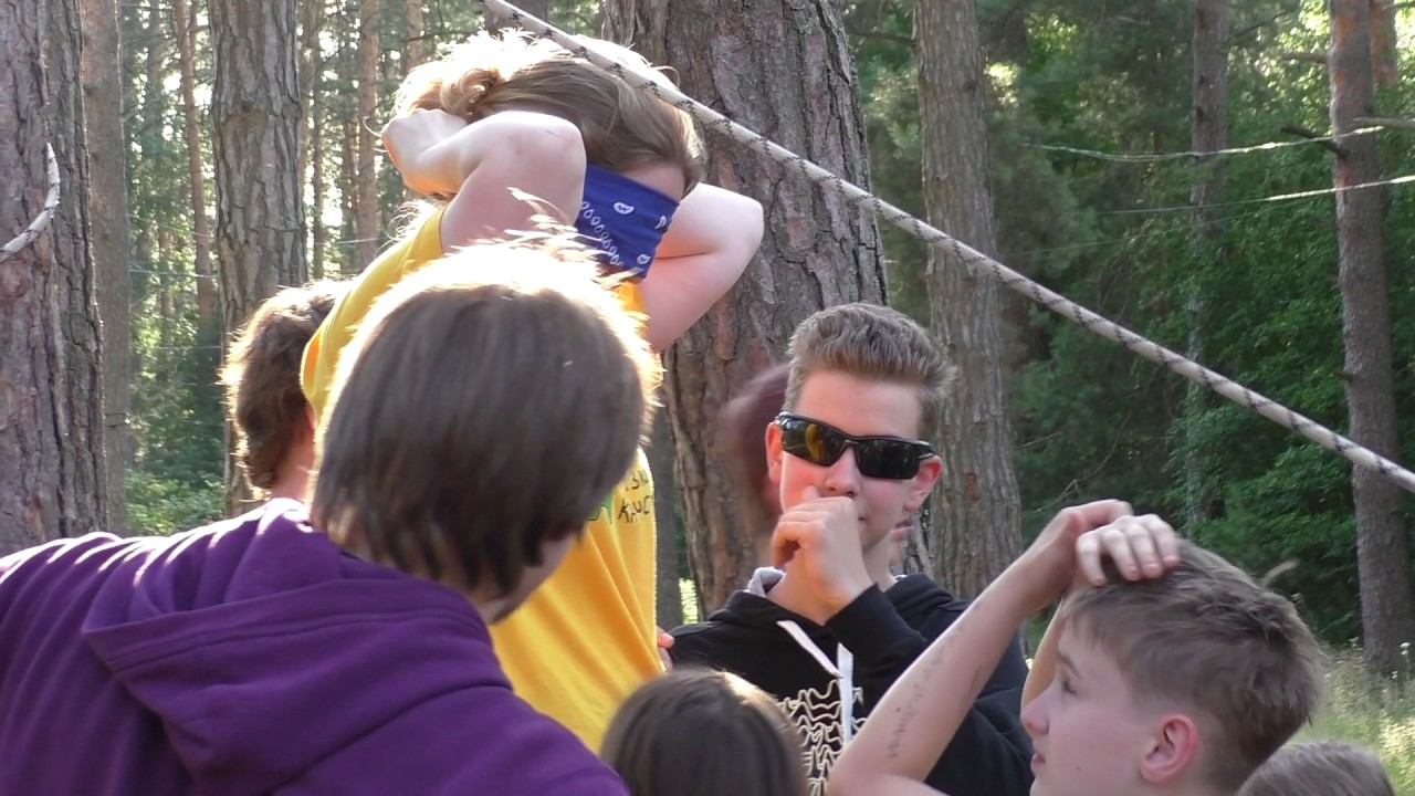 ВЕРЁВОЧНЫЙ ТРЕНИНГ. Поддержка команды. Детская экспедиция 2017. Психологические тренинги