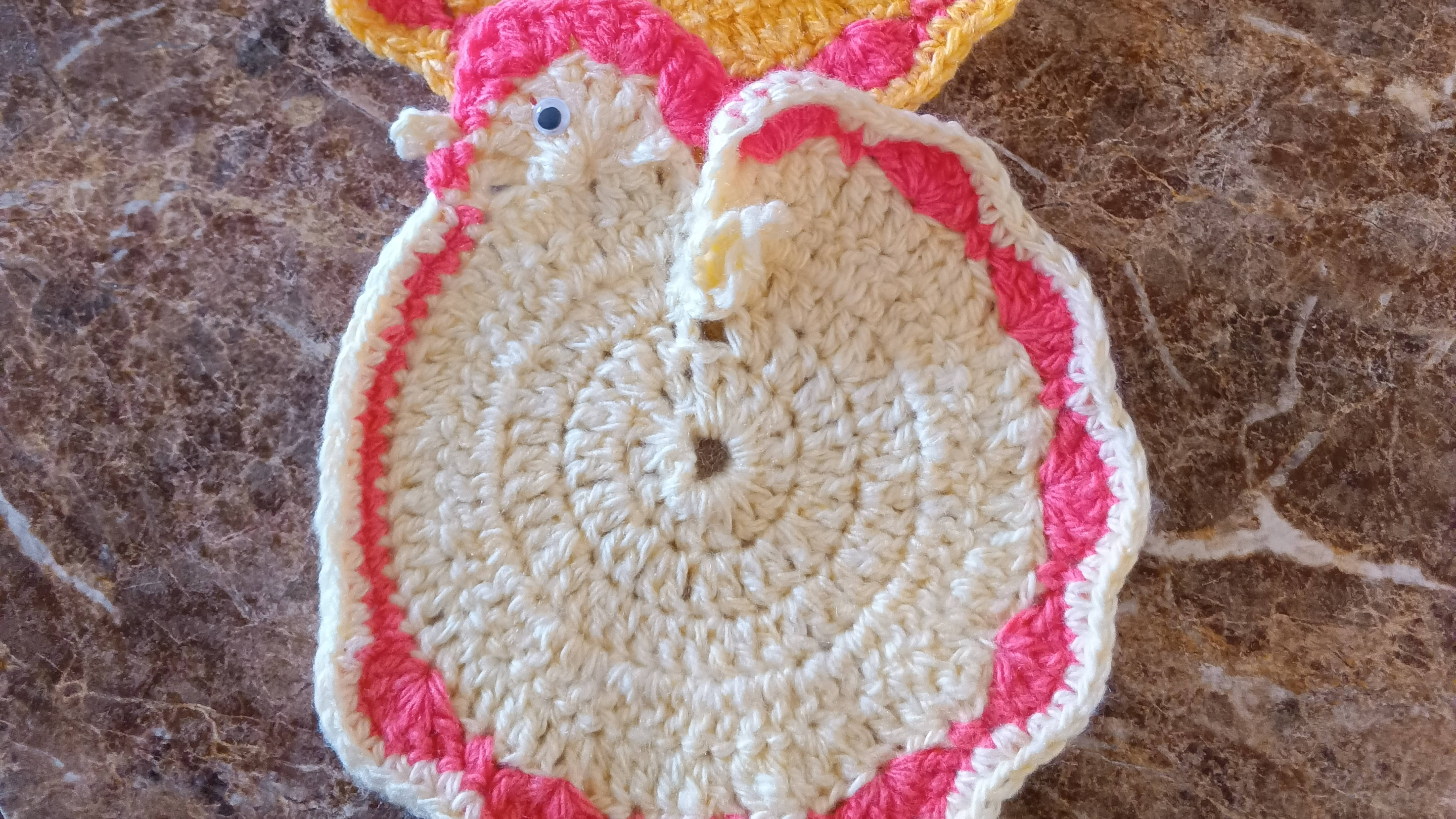 Прихватка "Курочка " последняя часть