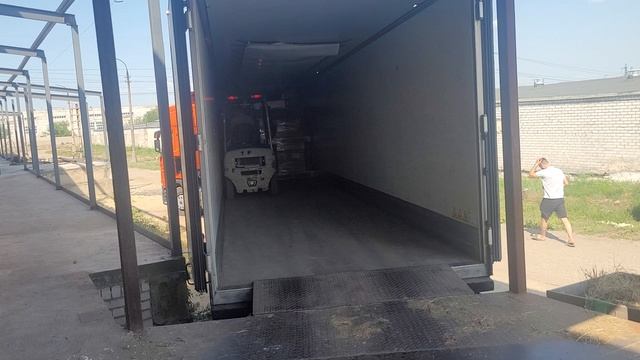 Погрузка Астраханских арбузов в 2024 году