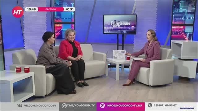Интервью после премьеры фильма «Мамины сказки». Репортаж Новгородского областного ТВ