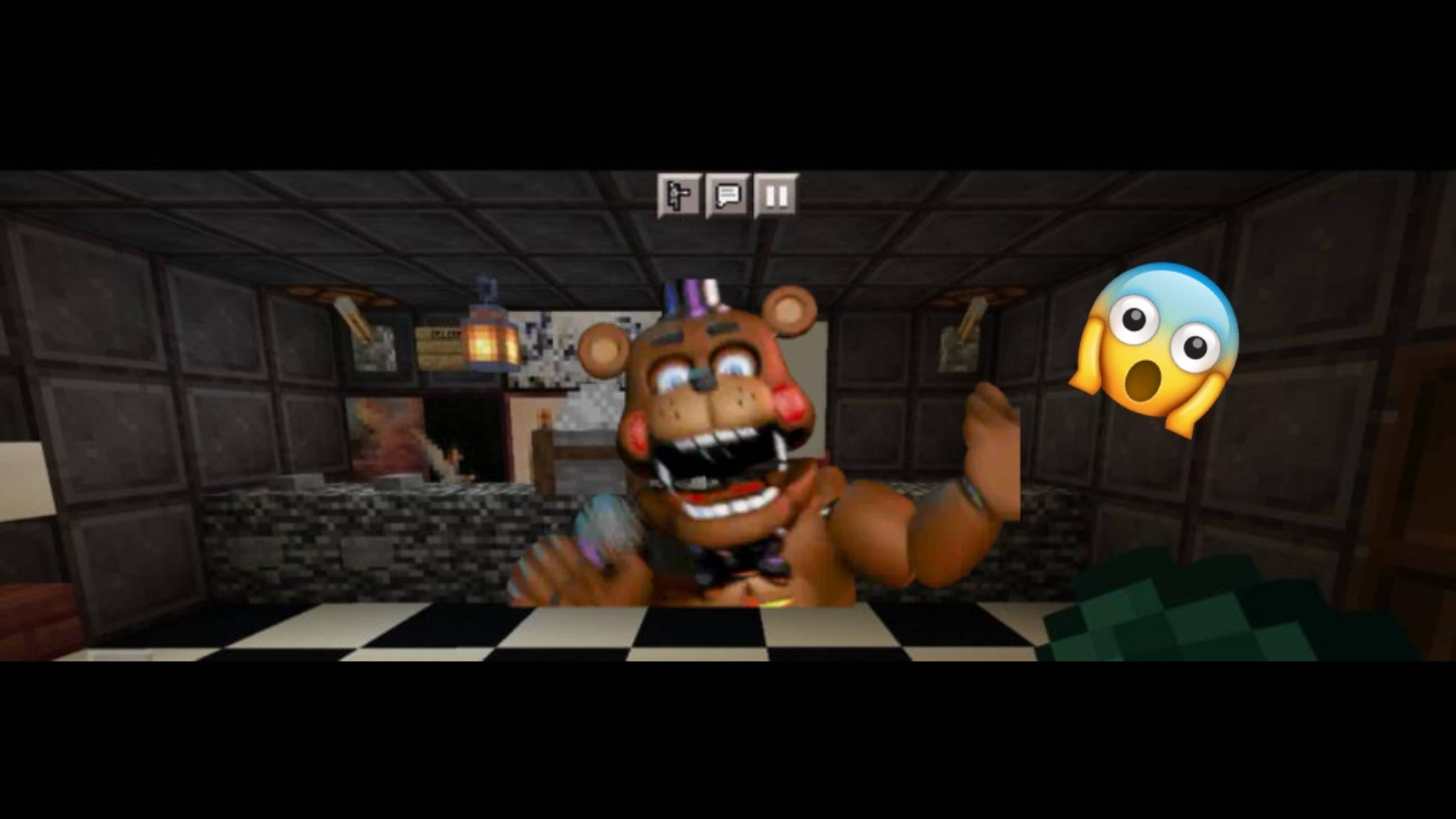 ФНАФ 1 в Майнкрафт! Обзор на карту (построено мной)