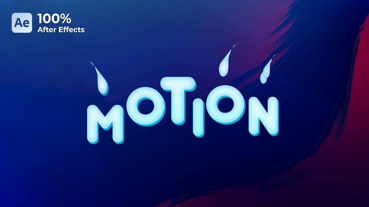 Создайте эту УМОПОМРАЧИТЕЛЬНУЮ жидкую прыгающую текстовую анимацию в After Effects