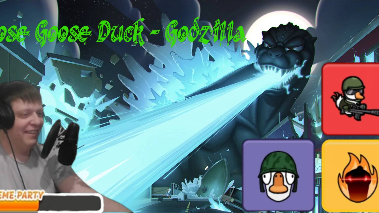 Goose Goose Duck - Годзилла(Обновление)