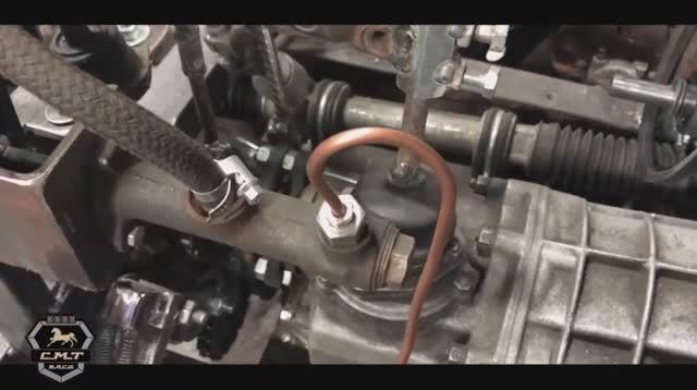 10# СМТ? Цилиндр сцепления переходник тормозная трубка = тормоза на самодельный МИНИ ТРАКТОР