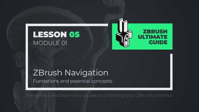 1-5 Zbrush Navigation