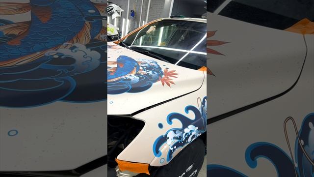 Демонтаж пленки и оклейка Toyota RAV4 в винилографию