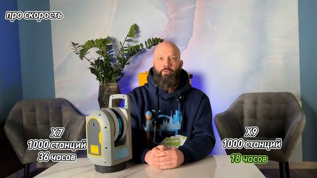 TRIMBLE X9. Обзор и сравнение с Trimble X7