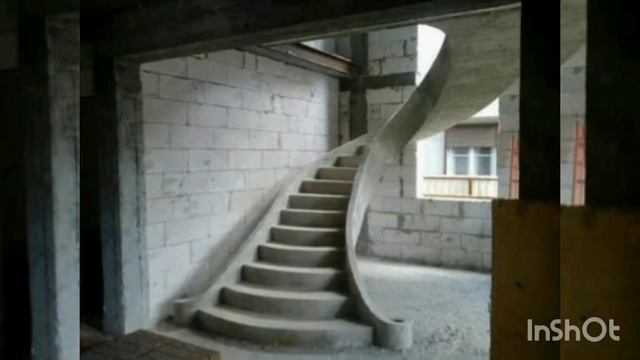 Монолитные лестницы.
