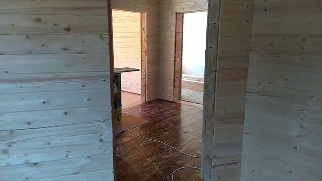 Рум-тур дома в лесу. Готовые стены!