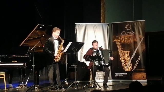 Ария для  саксофона и баяна.  Владислав Вальс и Максим Федоров
