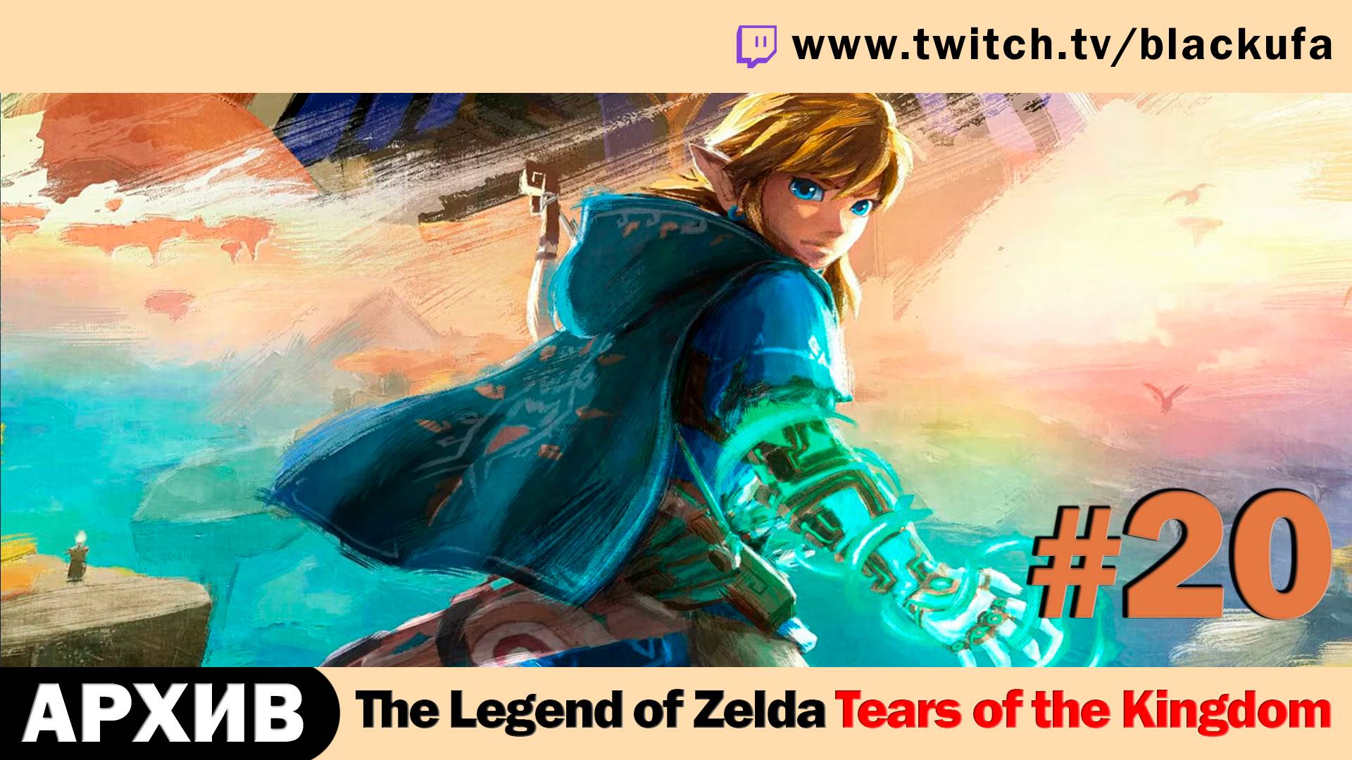 The Legend of Zelda Tears of the Kingdom #20. Стрим одиннадцатый - Открыл тайну Хайрула. [АРХИВ]