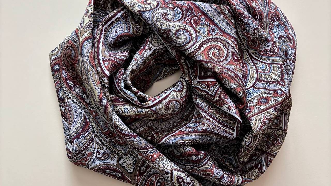 Шелковый снуд "Щелкунчик"