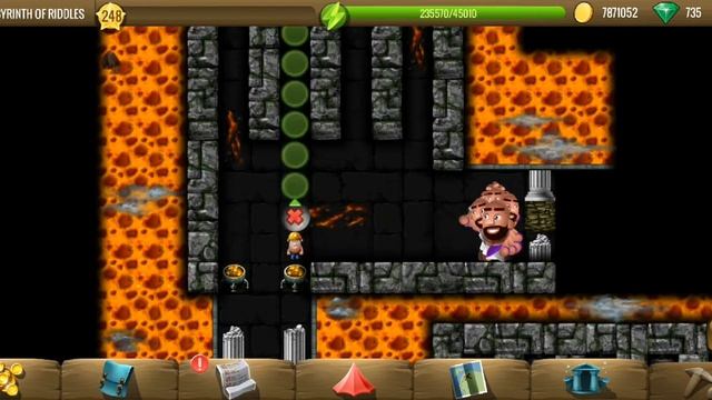 Лабиринт загадок -  Labyrinth of Riddles - #11 Кронос - Diggy's Adventure